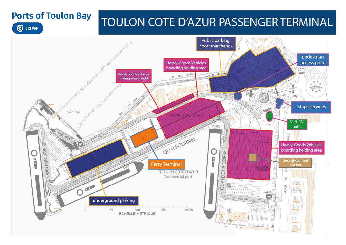 Passenger terminal and services | Ports Rade de Toulon-La Seyne